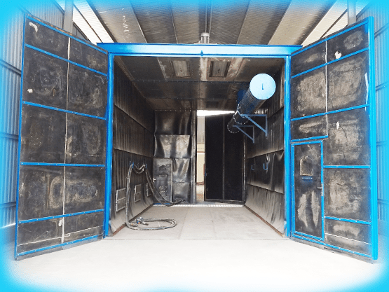 AIR BLASTING ROOM | DONG TAM Industrial Engineering